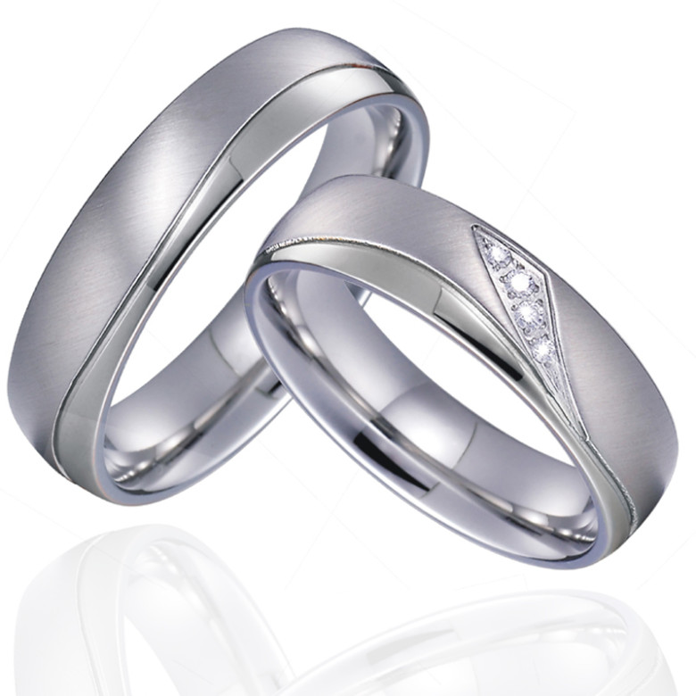 Snubní prsteny z chirurgické oceli | Levné Šperky CZ